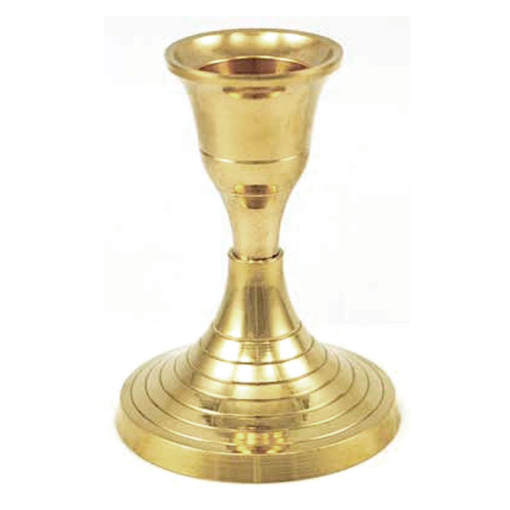 Brass Taper Candle Holder – Labyrinth Trading
