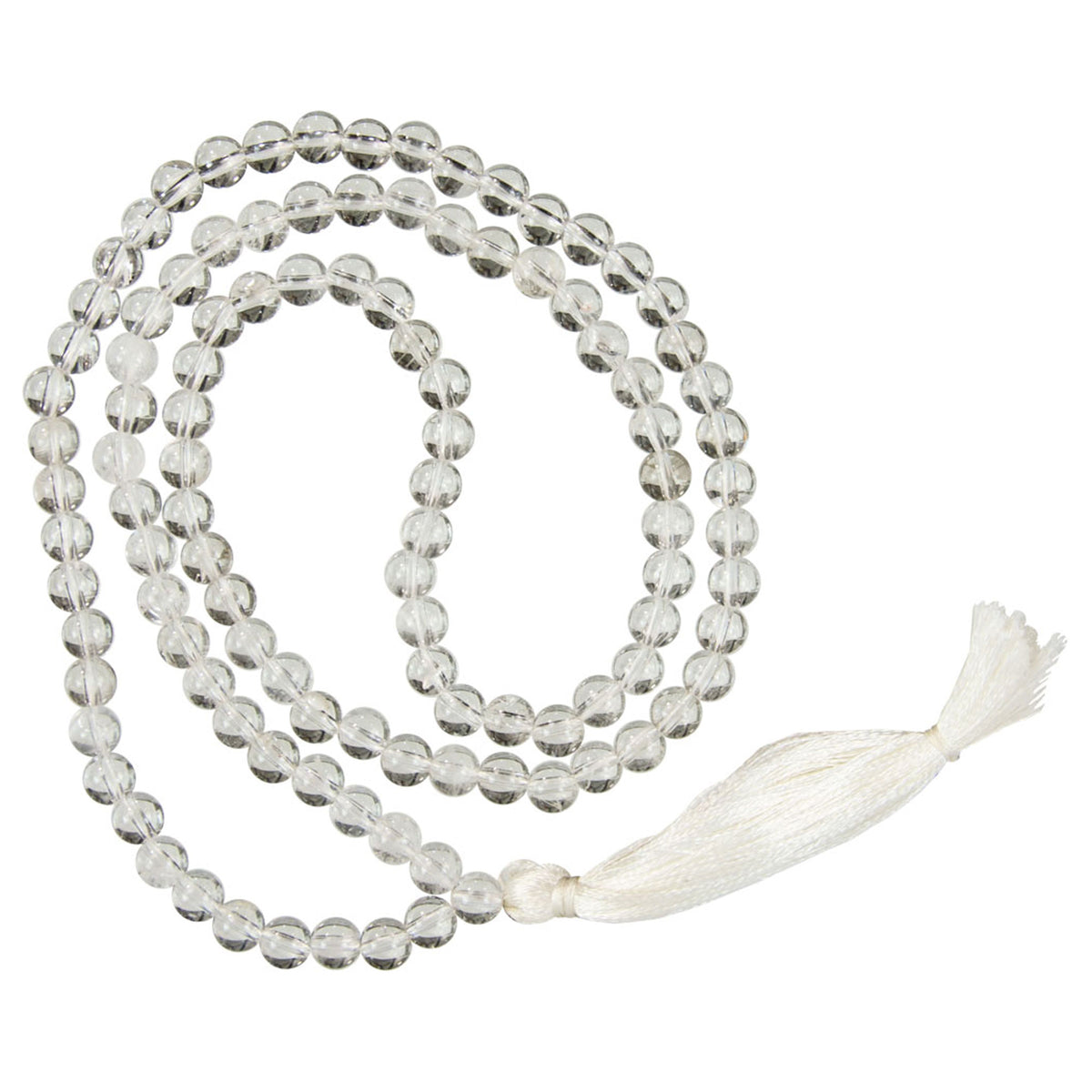 Quartz Mala Prayer Beads – Labyrinth Trading