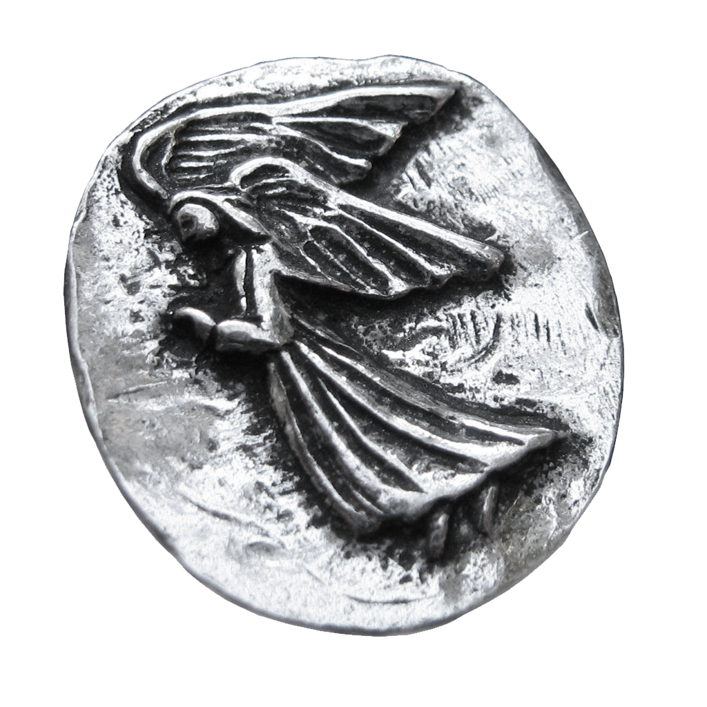Angel Pewter Pocket Stone – Labyrinth Trading
