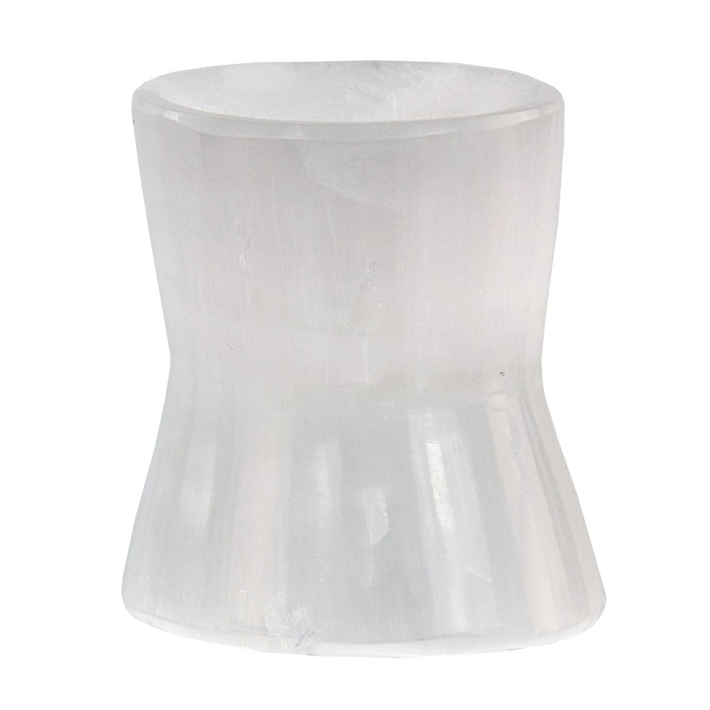 Selenite Stand – Labyrinth Trading